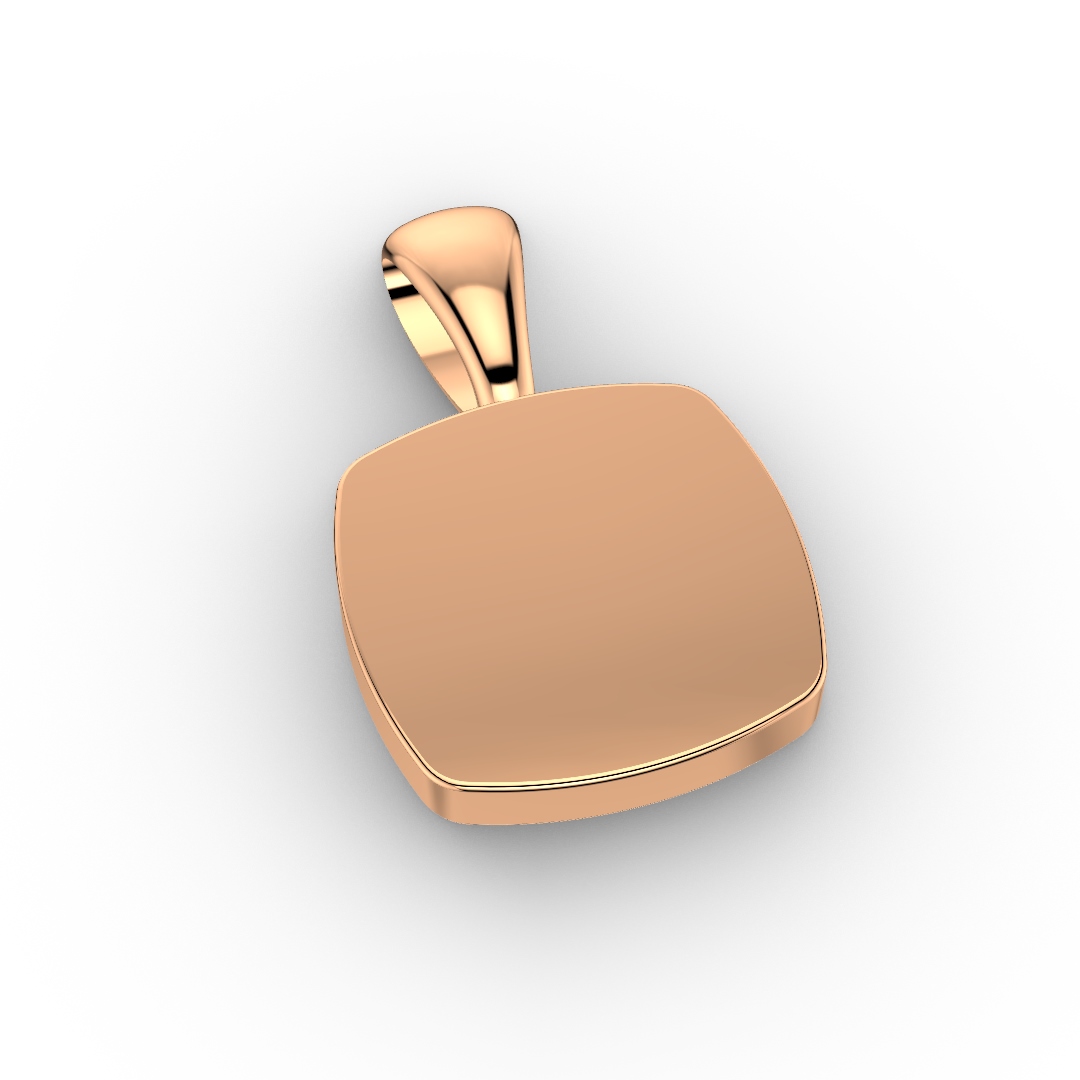 ROSE GOLD SQUARE PENDANT – WatchScout